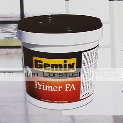 Baze primer akrilik me kuarc per fasada PRIMER FA | GEMIX